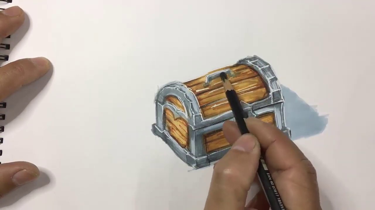 How To Draw The Chest - YouTube