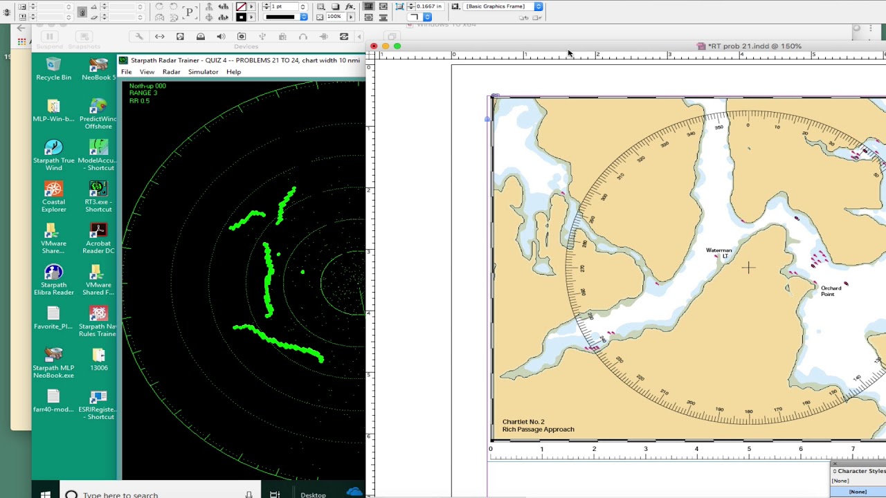 Radar Range and Bearing Fix: Quiz 4, Problem 21 - YouTube
