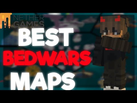top 10 best bedwars maps in nethergames - YouTube
