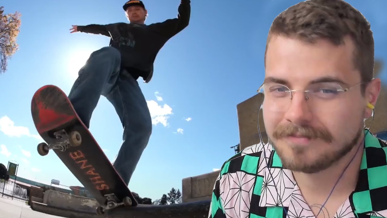 Shane Goes 2 skateboarding part reaction - YouTube