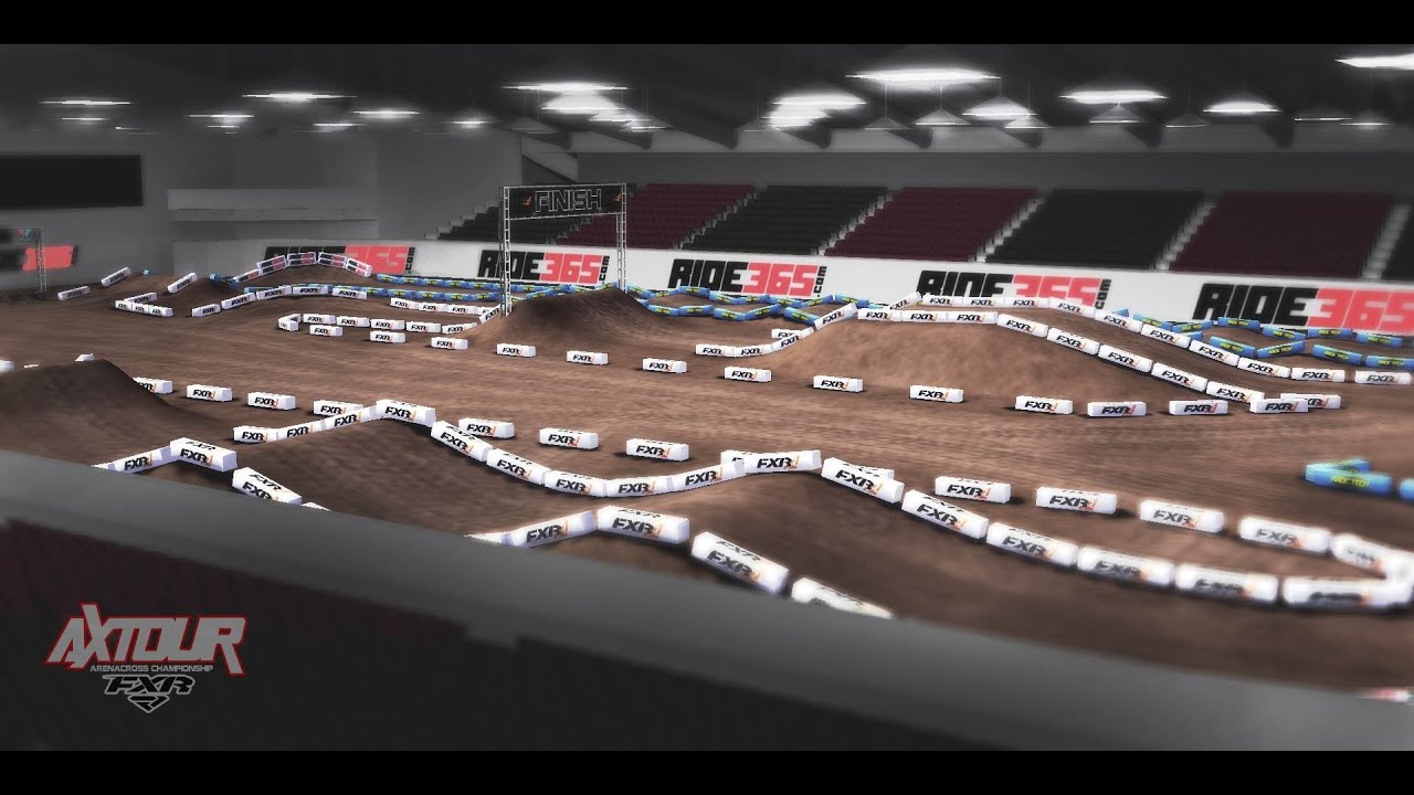 Round 4 – Jackson MS - Ride365.com Arenacross Tour Track Map - YouTube