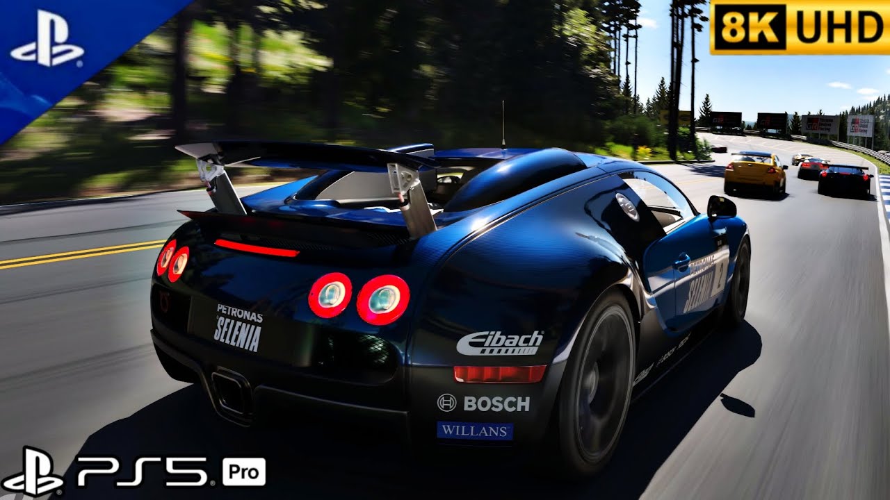 Bugatti Veyron VS Supercars - Gran Turismo 7 PS5 Pro Enhanced Gameplay ...