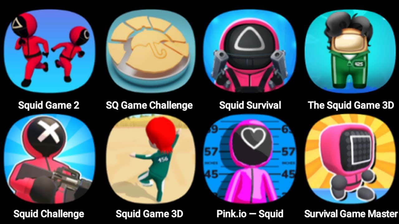 Survival Game Master, SQ Game Challenge, Squid Survival, Squid Game 3D ...