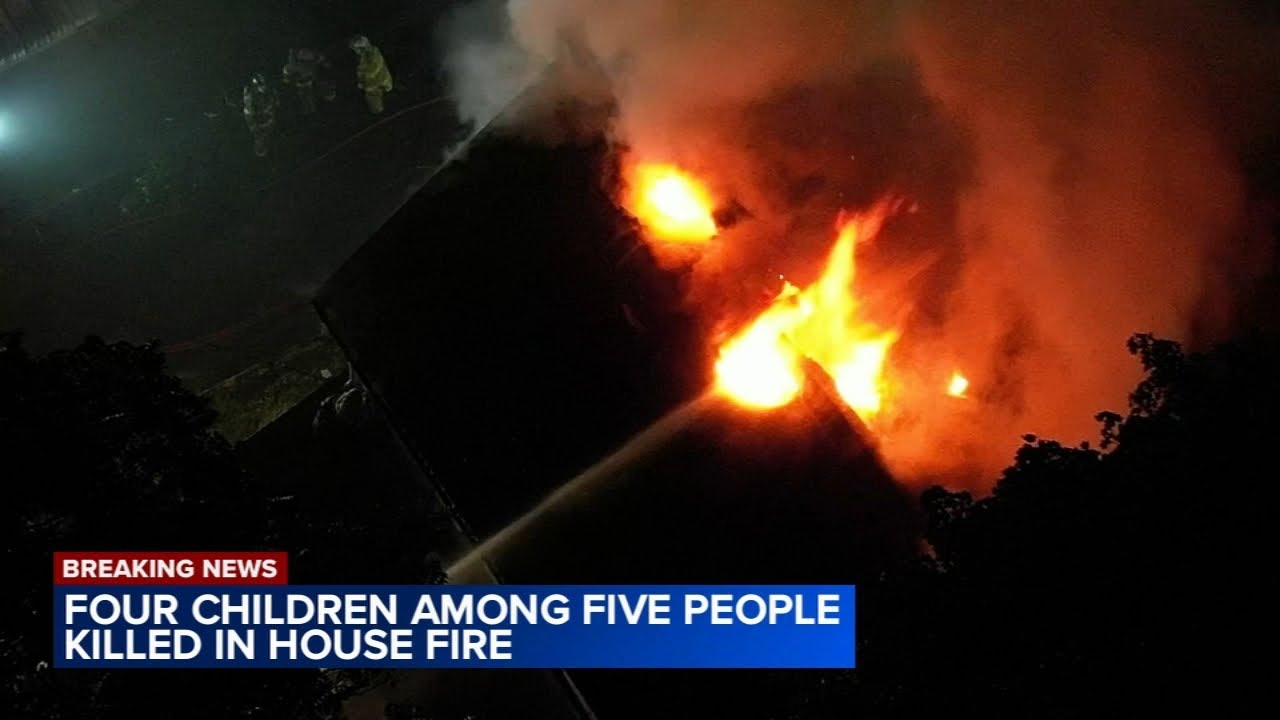 4 children among 5 dead after house fire in the Pennsylvania Poconos ...
