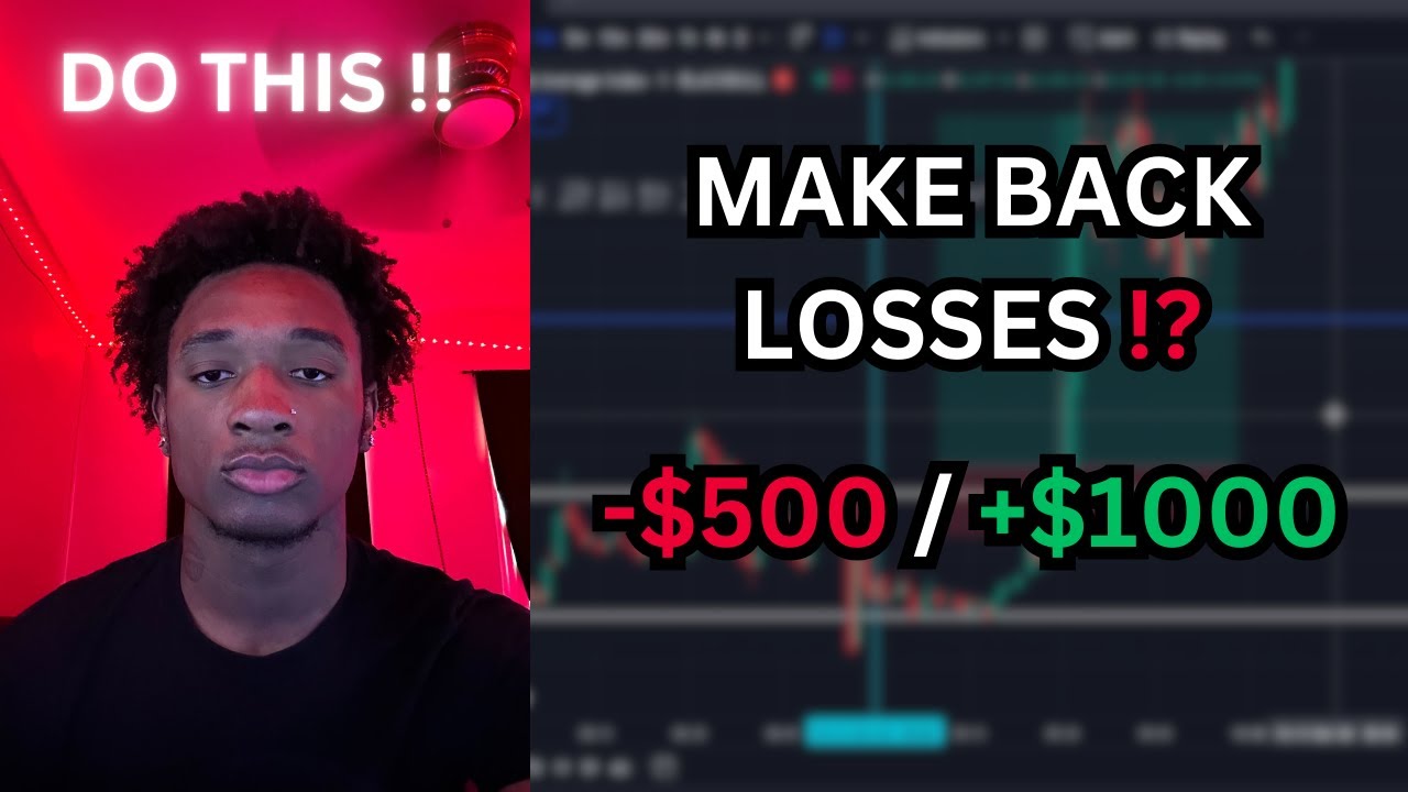 HOW TO MAKE BACK LOSSES TRADING !? - YouTube