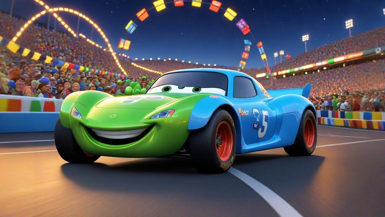 Race Car Song: Vroom Vroom Fun | Fast and Fun Vehicle Rhyme for Kids ...