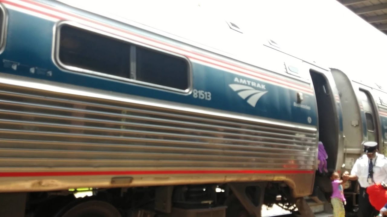 Amtrak Train 90 Selma NC - YouTube