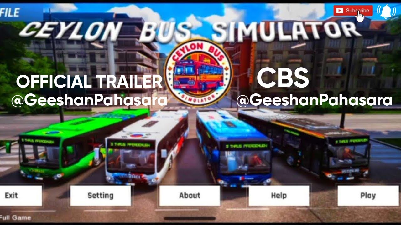 Ceylon Bus Simulator | Android For 2025.02.01 Publish | TPN GAMES ...