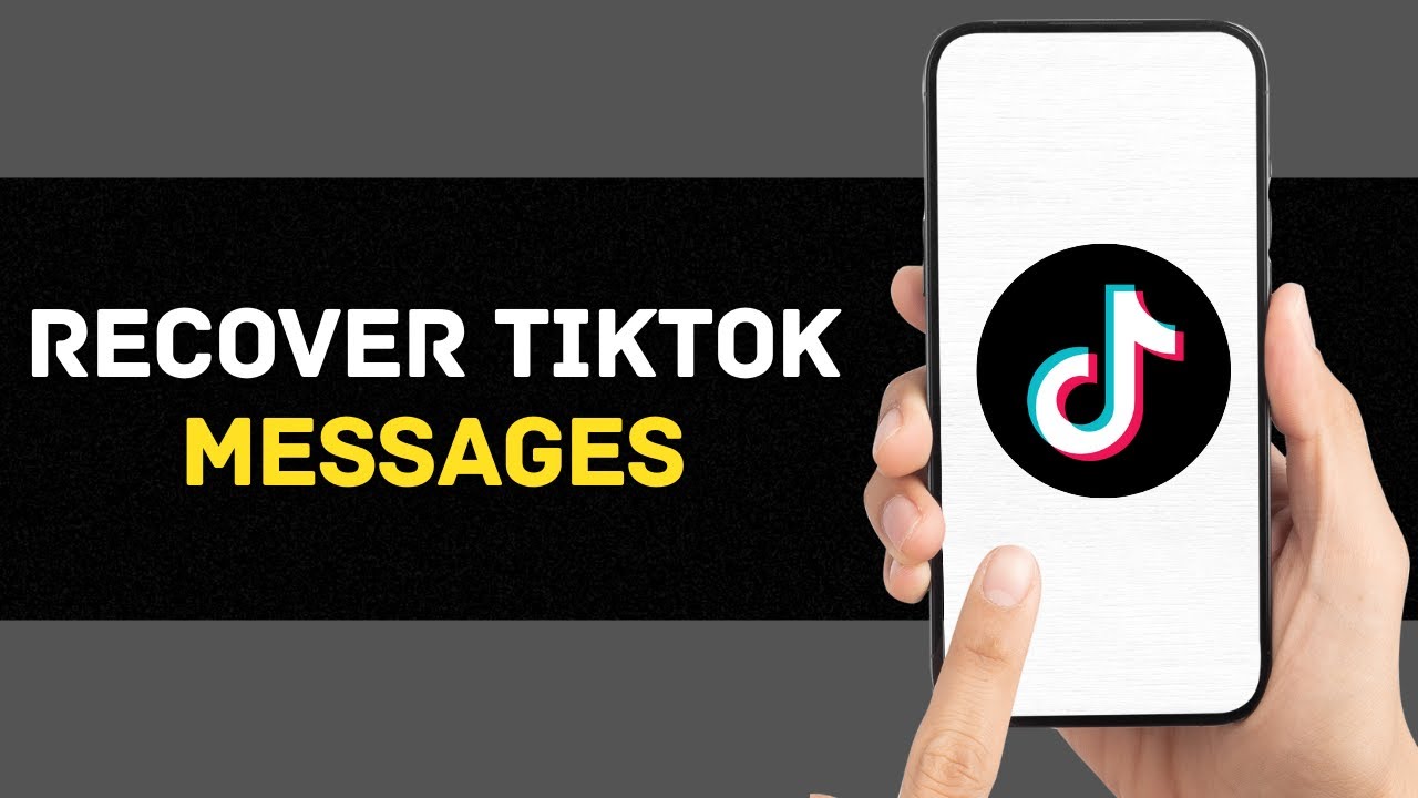 How to Recover TikTok Messages | Step-by-Step Guide - YouTube