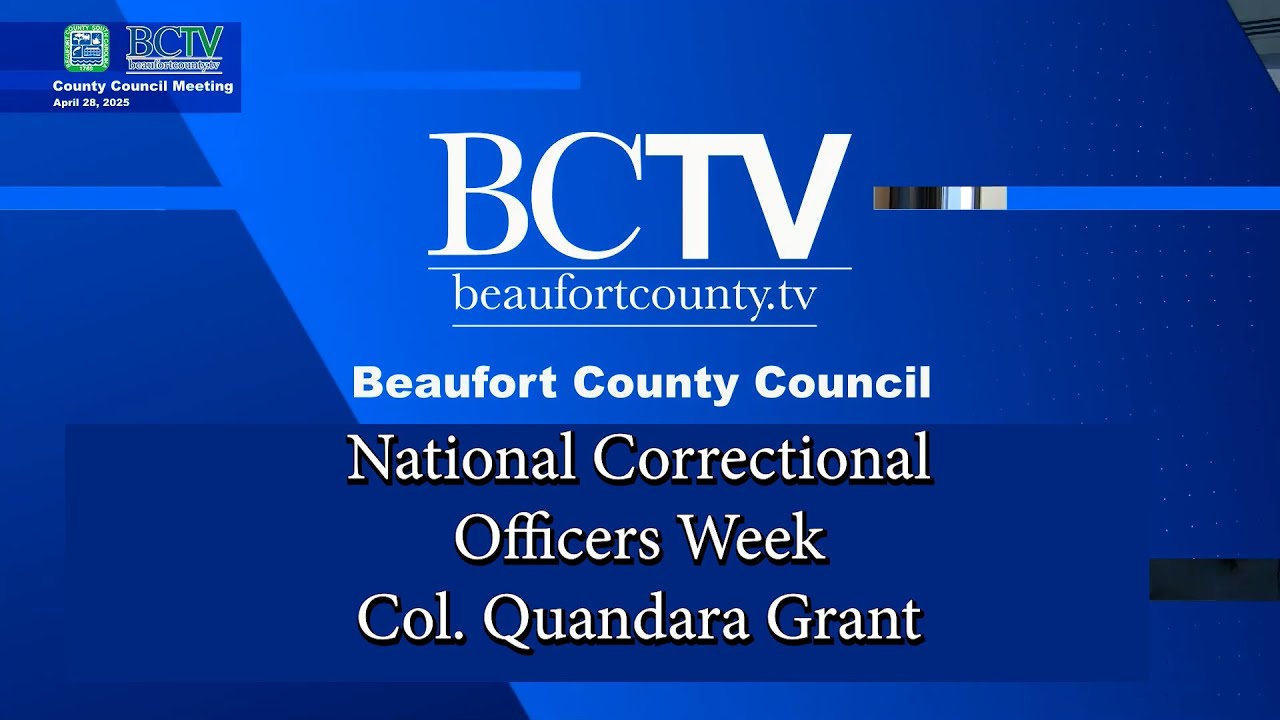 County Council Recognizes National Correctional Officers Week on April ...