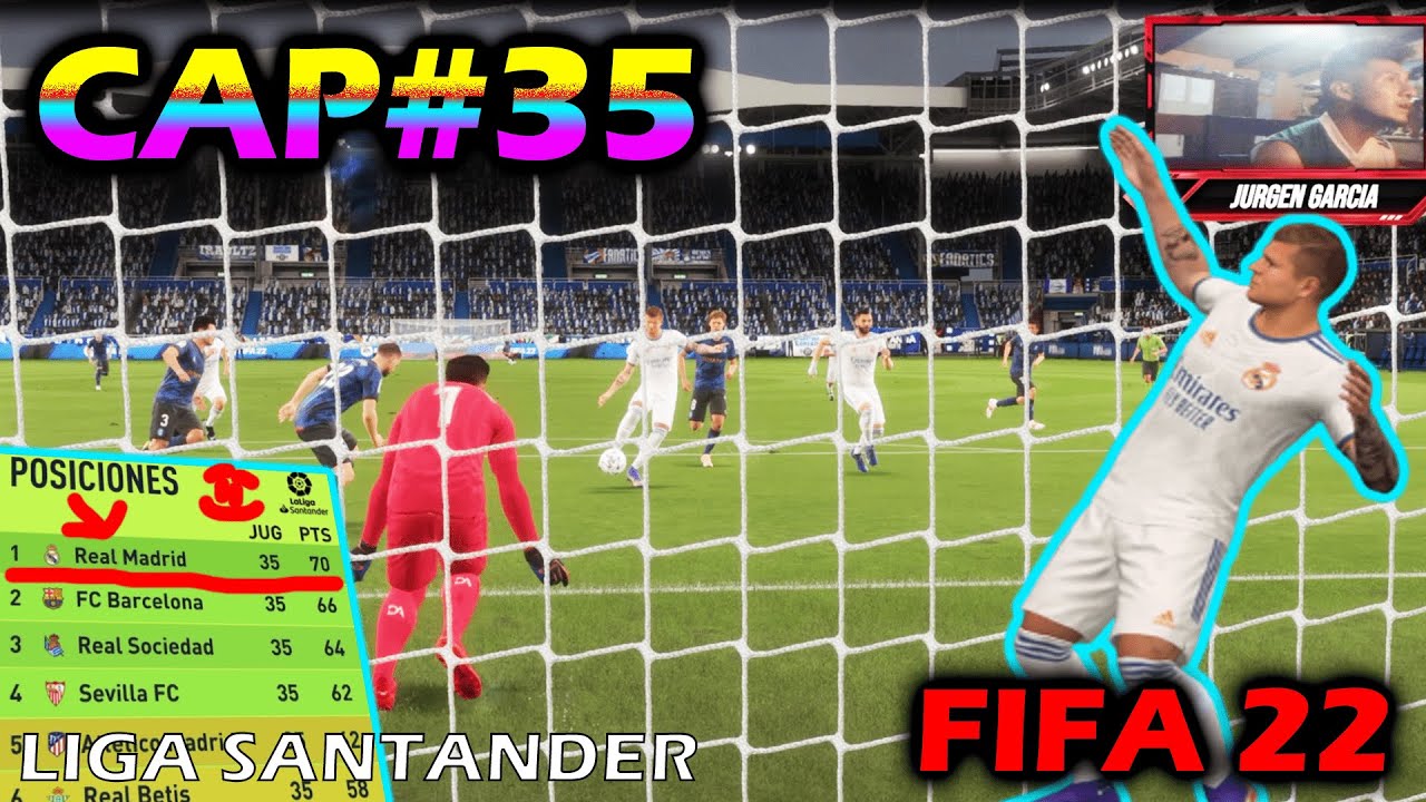 ALAVÉS VS REAL MADRID - FIFA 22 (SUMANDO PUNTOS EN LA TABLA) - YouTube