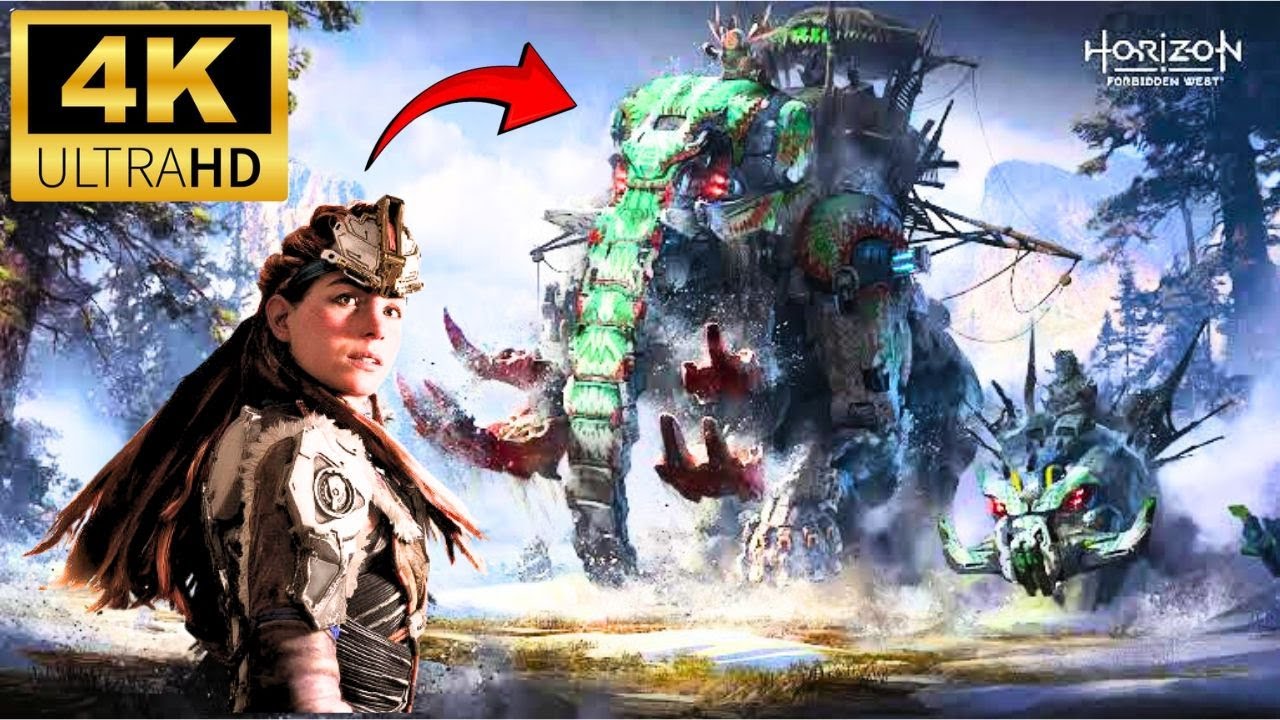 ELEPHANT BOSS | Horizon Forbidden West | 4k 60fps Pc Gameplay ...