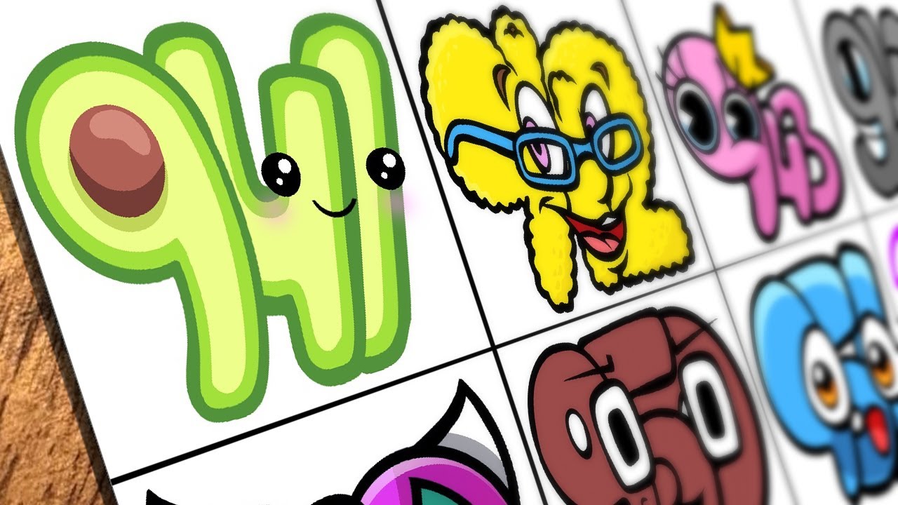 Drawing Number Lore 941-960 / How to draw Number Lore - YouTube