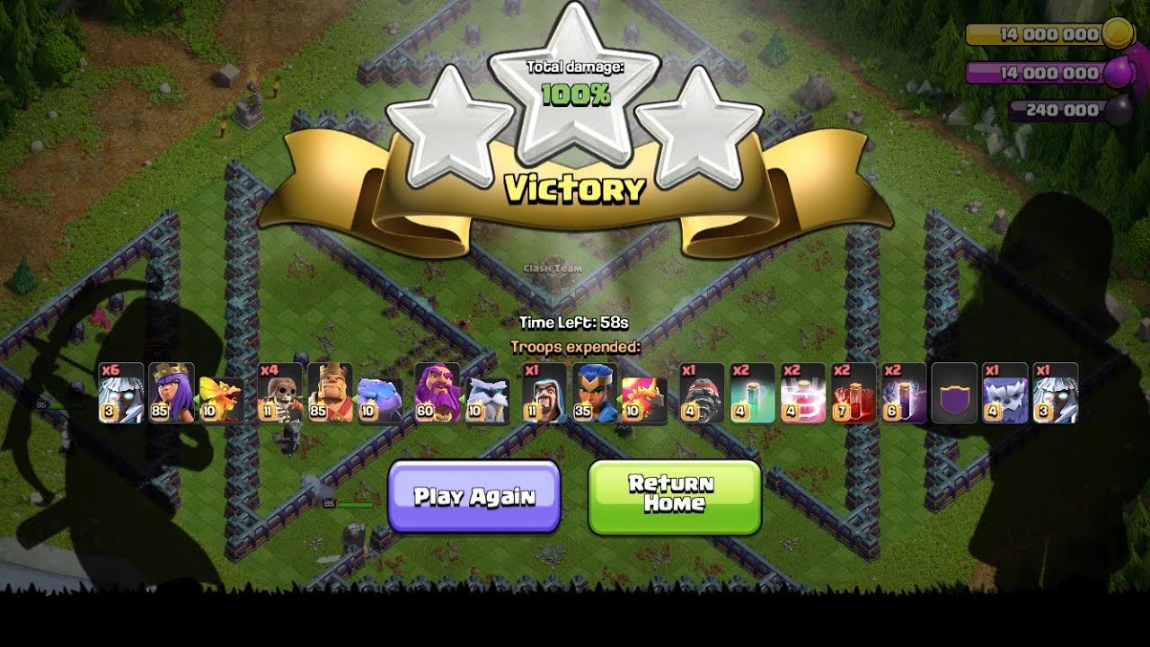 Clash Of Clans Magic Challenge - YouTube