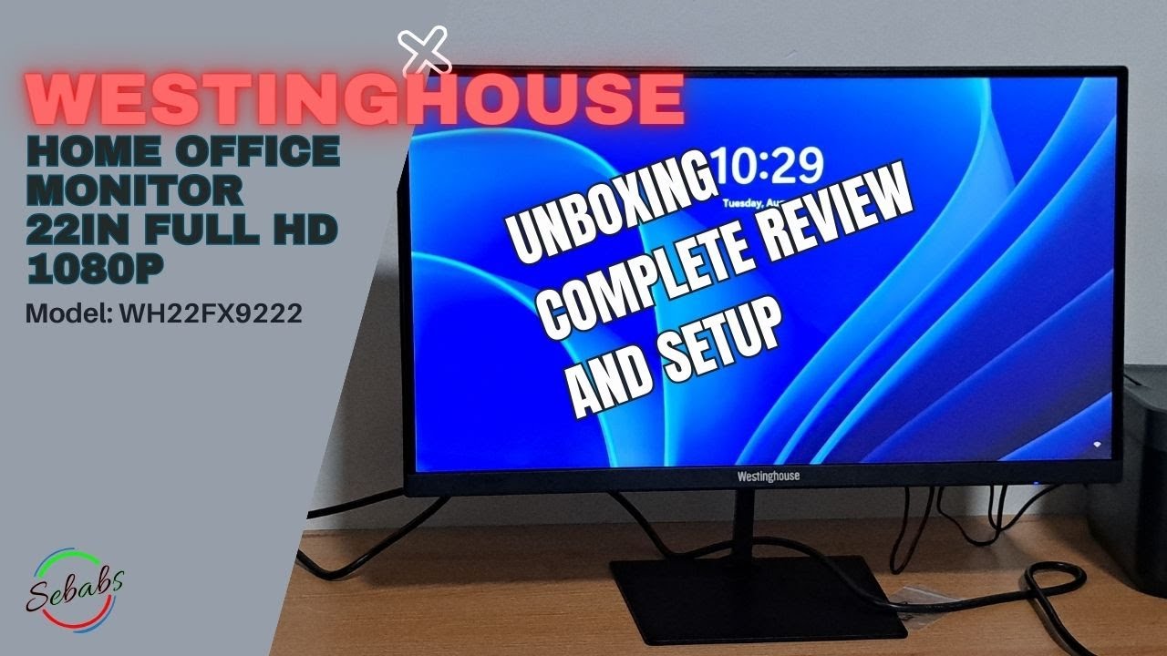 Westinghouse_22_Full_HD 1080p Monitor Unboxing_Setup_Gaming - COMPLETE ...