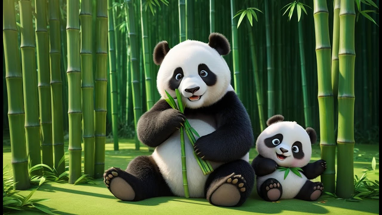 Panda Bear, Panda Bear, Twirl Around! | Fun Panda Nursery Rhyme for ...