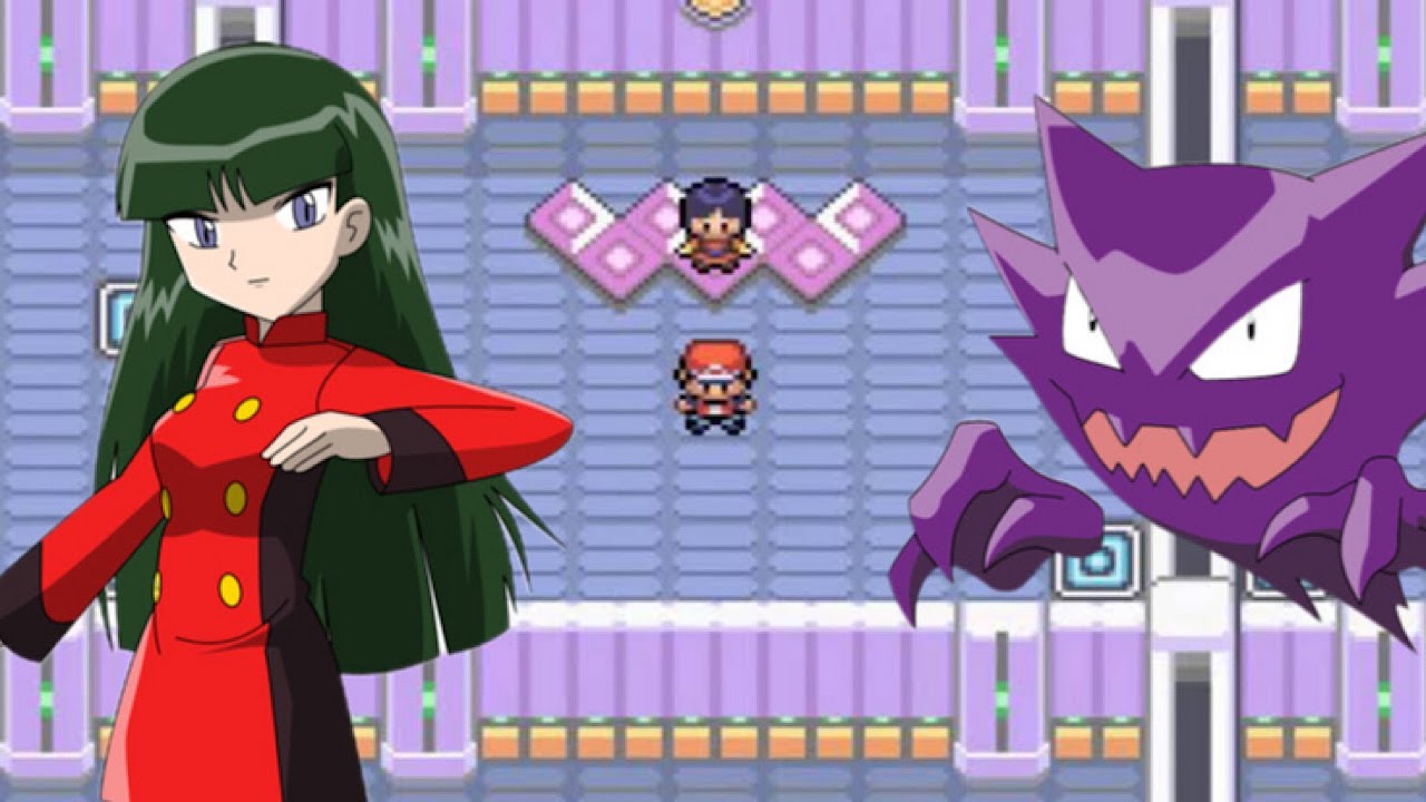 Pokemon Fire Red part 11 Sabrina Gym Leader | gu1abjam - YouTube