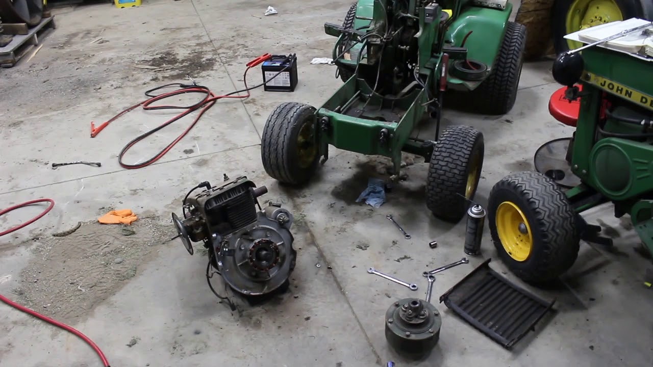 1969 John Deere 140 Project (Part 2) - YouTube