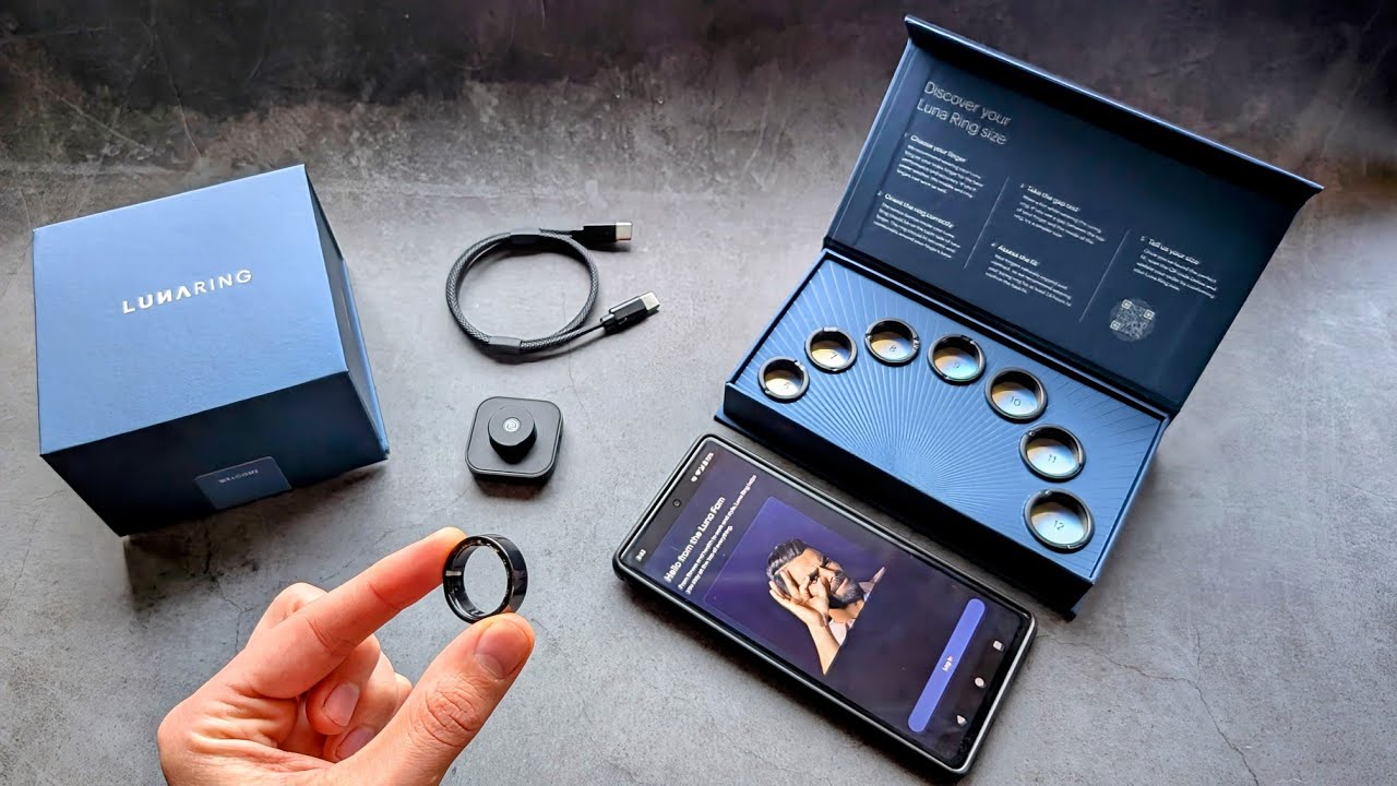 Luna Ring Unboxing + Setup & How to Use it! ( Better than Oura ...