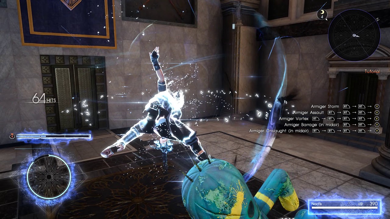 Final Fantasy XV Full Armiger Unleashed Combo - YouTube