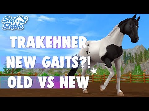 Trakehner New Gaits [Old vs New] | Star Stable Online - YouTube