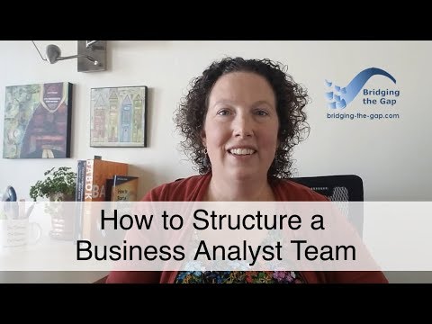 How to Structure a Business Analyst Team - YouTube