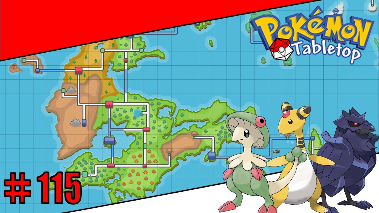 Pokemon Tabletop United | Hyrus Region - Episode 115 - YouTube