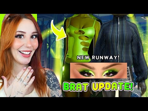 BRAT SUMMER UPDATE! FREE VIP / NEW DTI Dress To Impress Charli XCX ...
