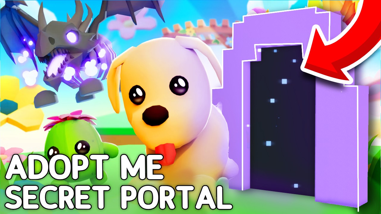 SECRET PORTAL IN ADOPT ME! Roblox Classic Event - YouTube