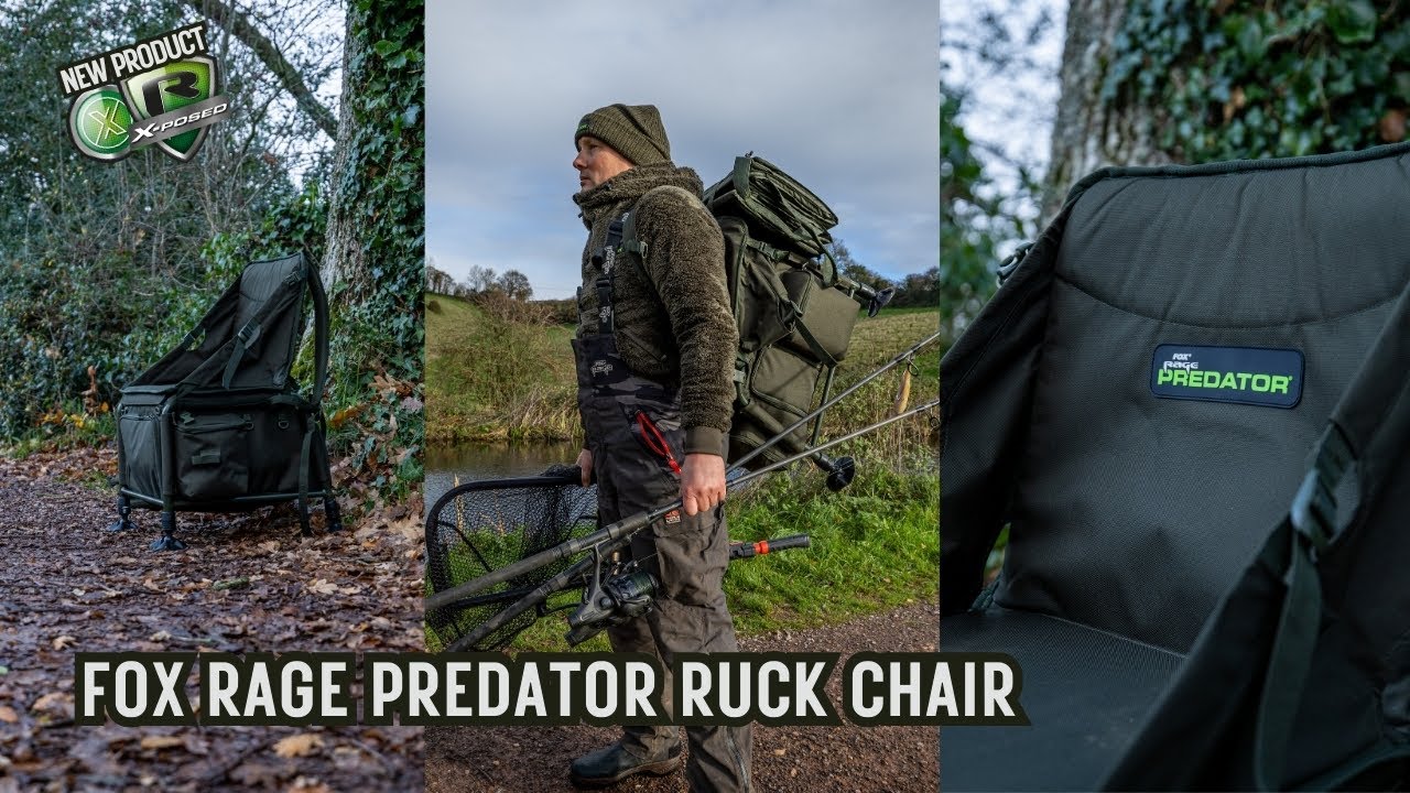 FOX RAGE PREDATOR RUCK CHAIR - YouTube