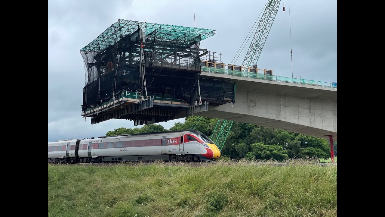 Destiny Bridge, Cross Tay Link Road project - YouTube