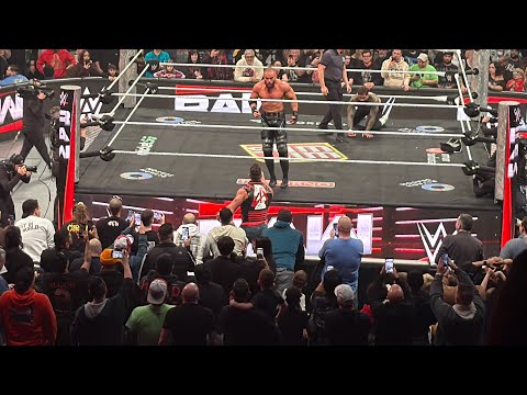 Logan Paul gets attacked by LA Knight, Destroyed by Jey Uso - WWE Raw 3/23/2026