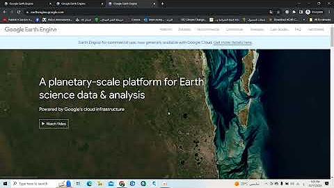 دورة Google Earth Engine - YouTube