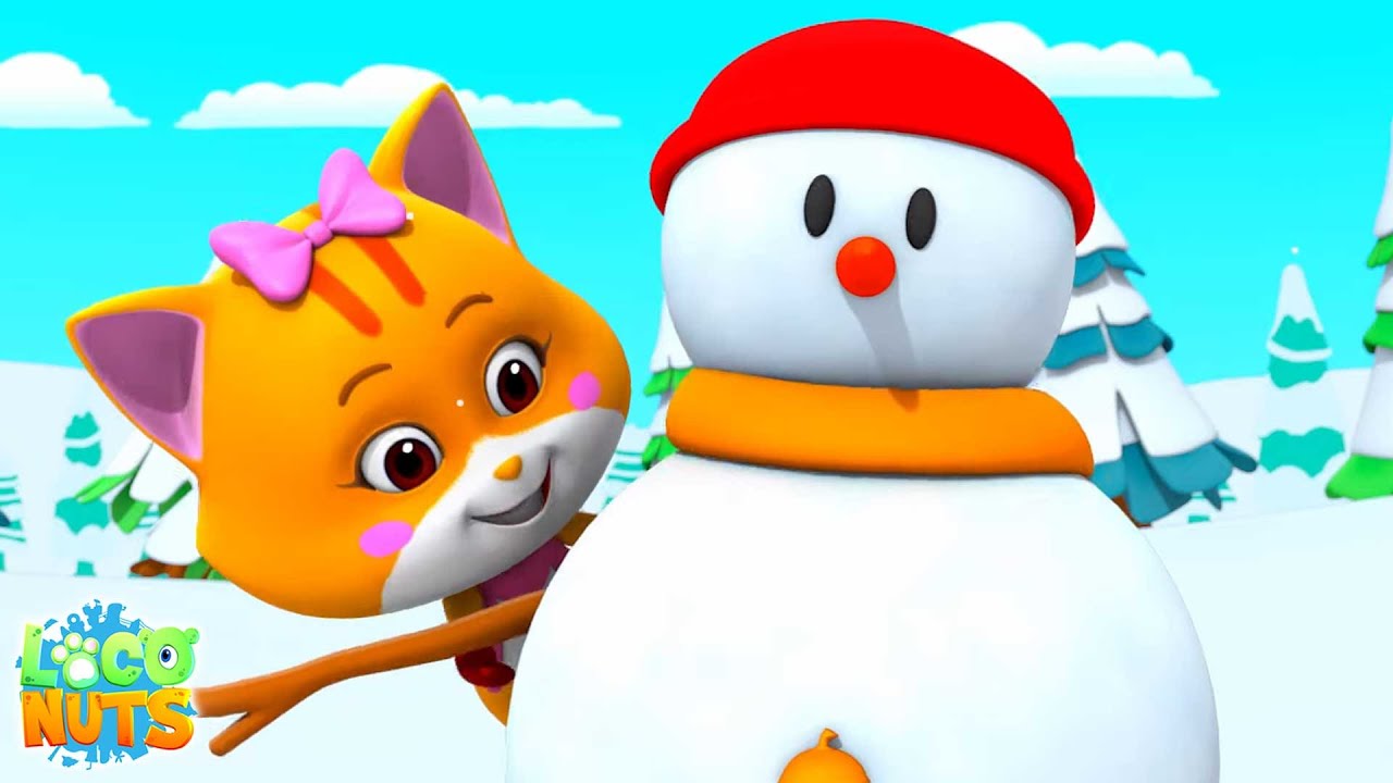 Apakah Kamu Ingin Membuat Boneka Salju Pertunjukan kartun Animasi - YouTube