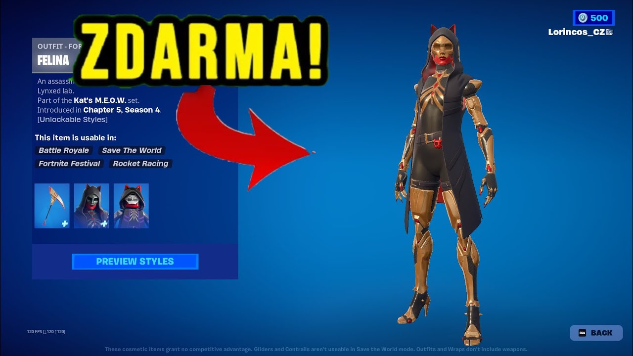 SKIN ZDARMA! Fortnite má NAROZENINY! Dojdi si ZAHRÁT #short - YouTube