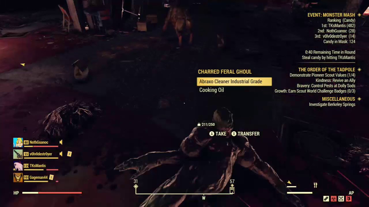 Playing fallout 76 with the actual Tks-mantis! - YouTube