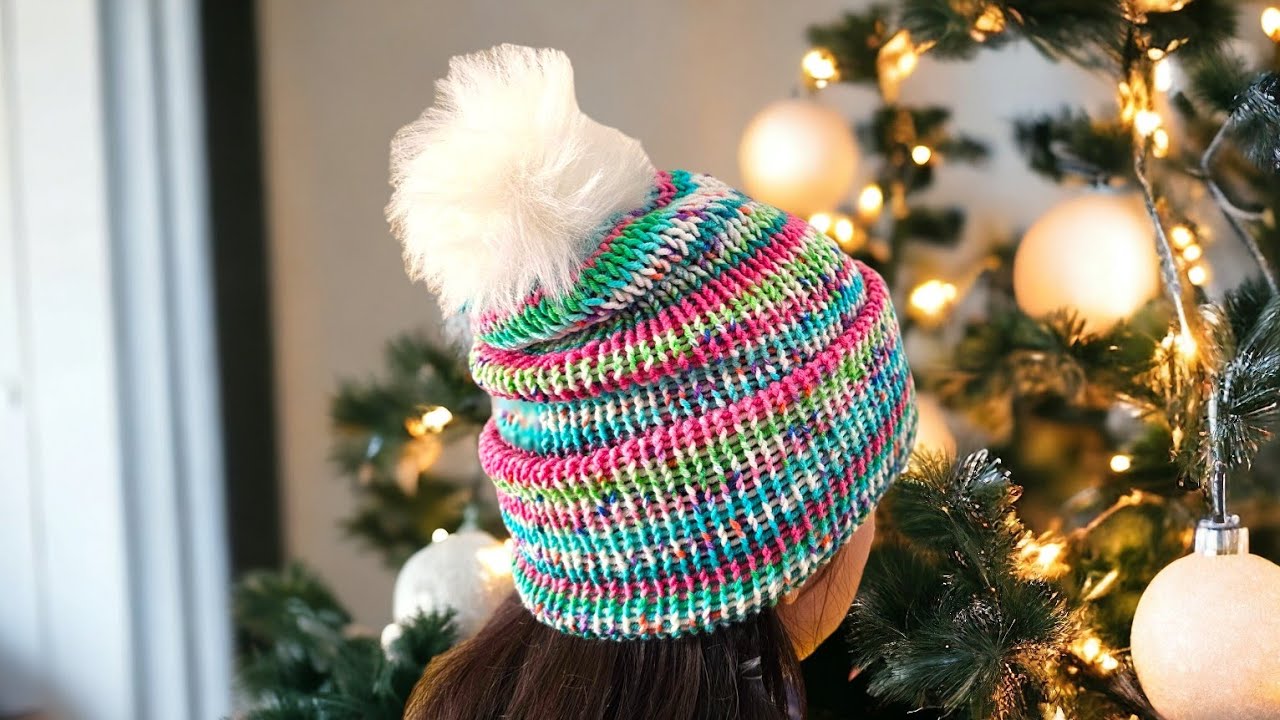 Gorro en 10 minutos, fácil y rápido ¿Cómo armar y usar la maquina ...