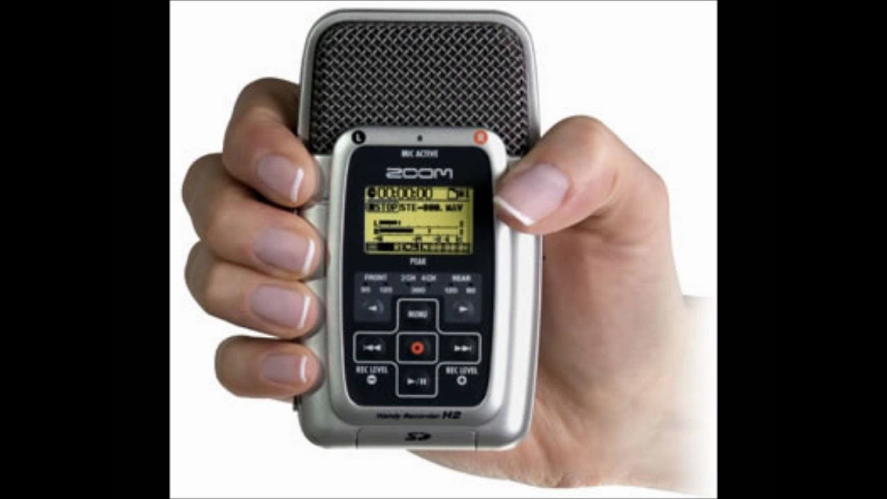 Zoom H2 Portable Recorder Test - YouTube