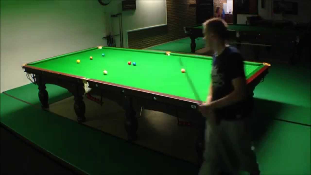 Snooker training - YouTube