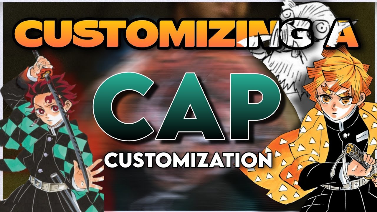 Customizing a Demon slayer theme CAP🧢 | Yoodler - YouTube