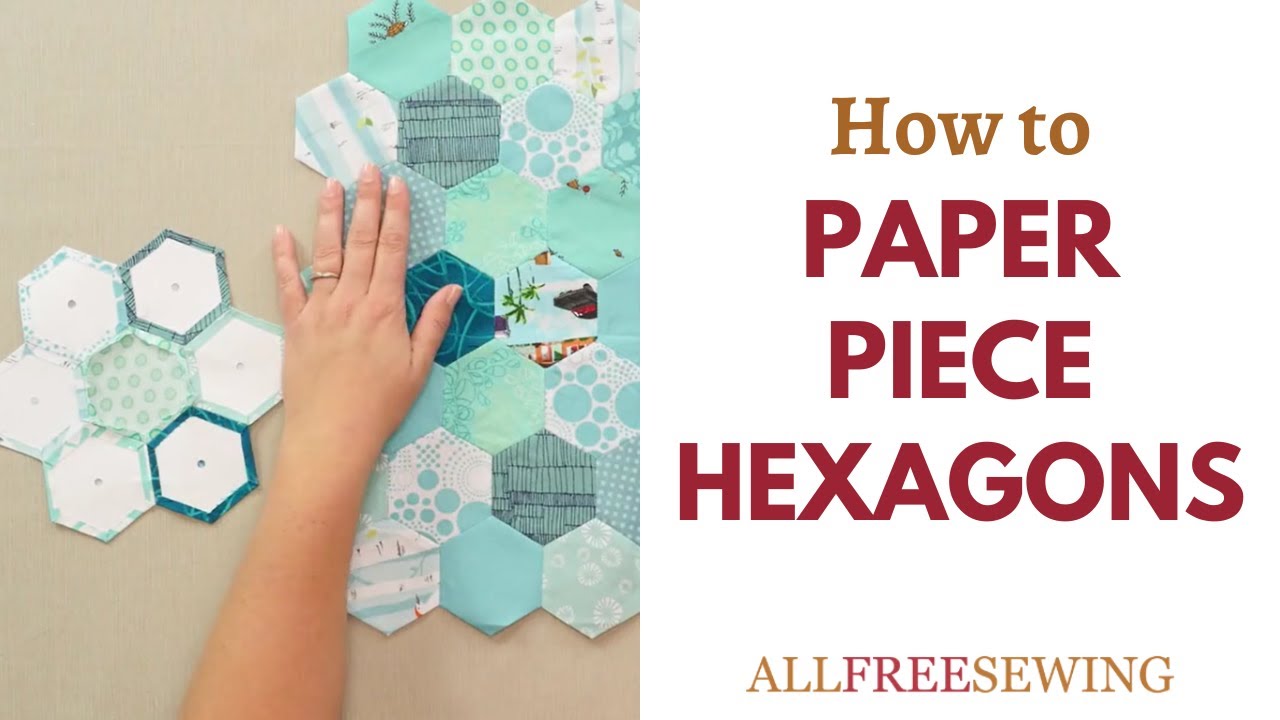How To Paper Piece Hexagons YouTube how-to-paper-piece-hexagons-youtube