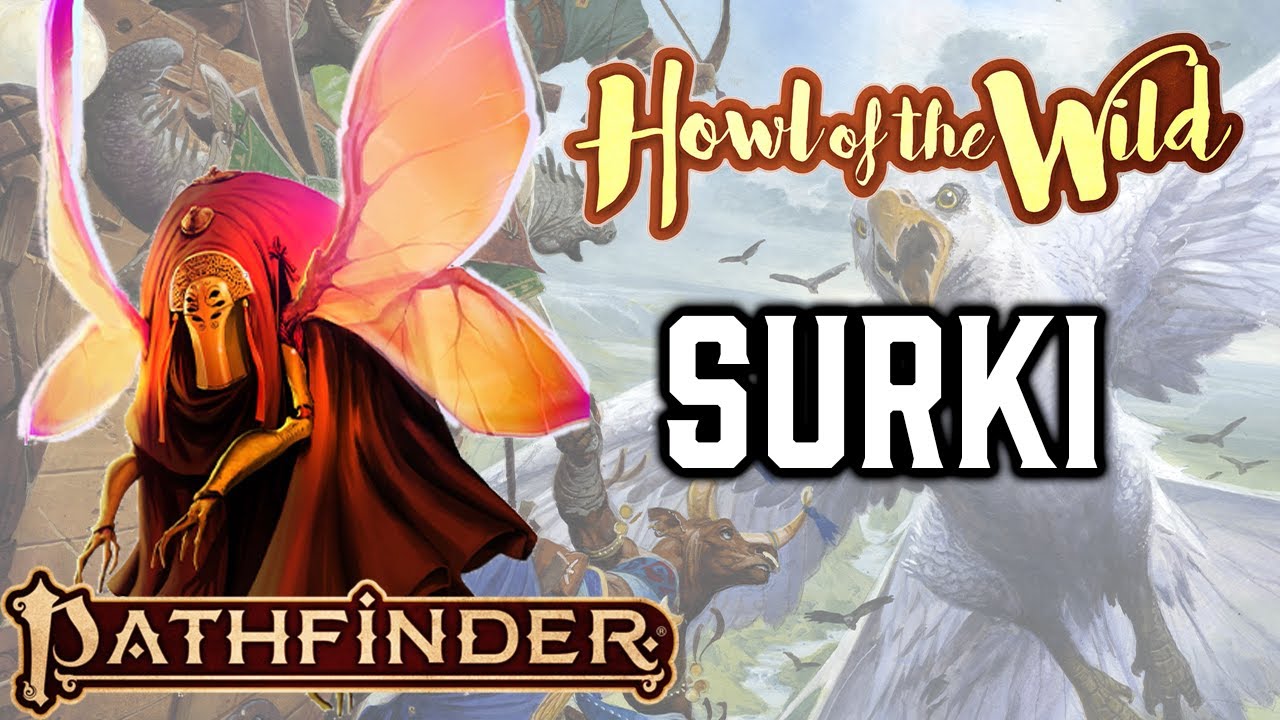 Pathfinder 2e Remaster Howl of the Wild Ancestries: Surki - YouTube