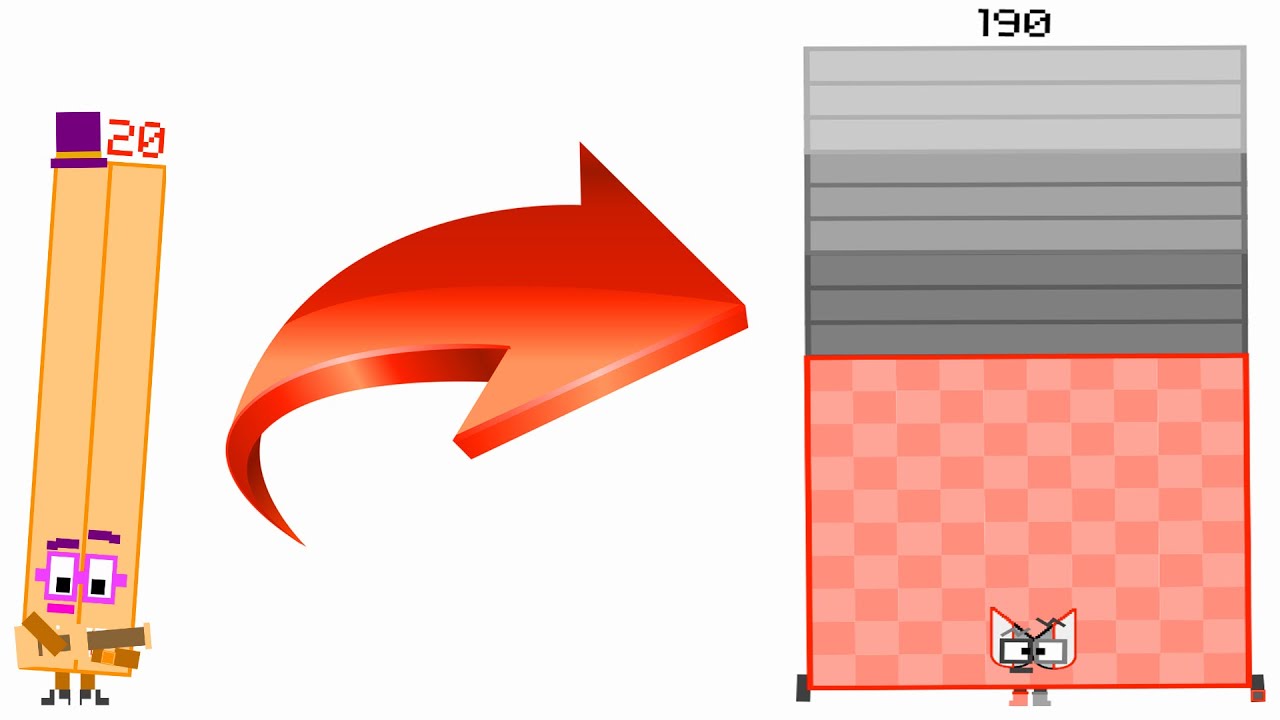 Numberblocks full season Numberblocks Band Retro 0 to 200 - YouTube