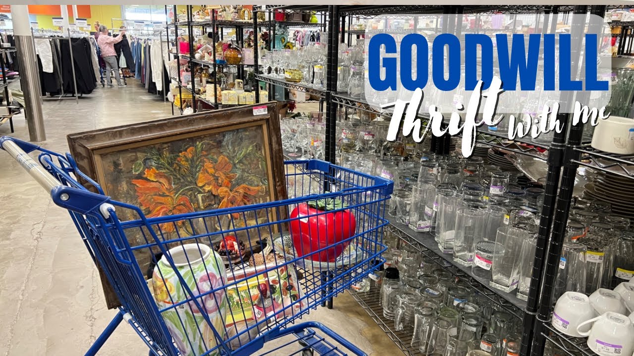 NOT SURE How That Happened | Goodwill Thrift With Me | Reselling - YouTube