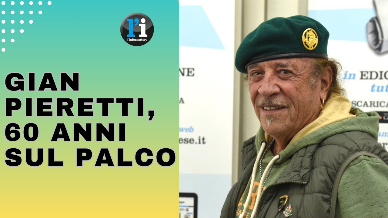 Gian Pieretti, la grande festa per i 60 anni di carriera artistica ...
