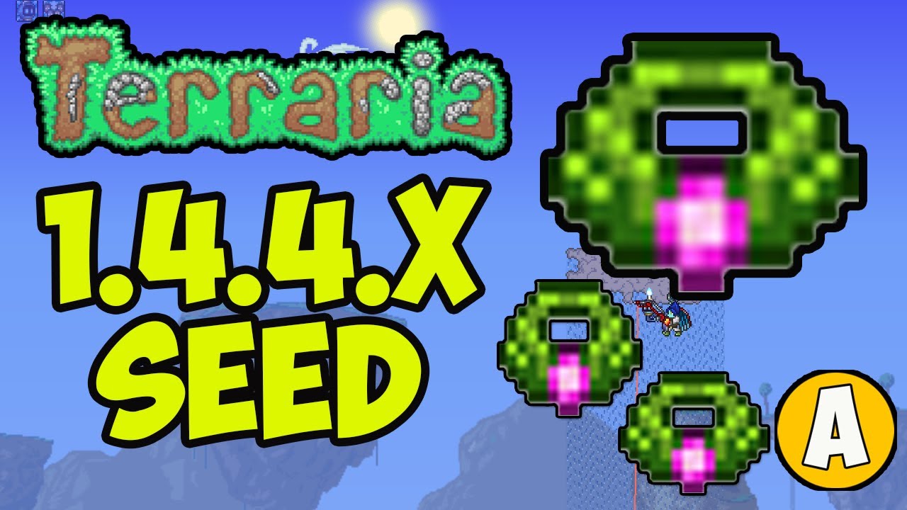 Terraria how to get the ANKLET OF THE WIND (New Seed for 1.4.4.9 ...