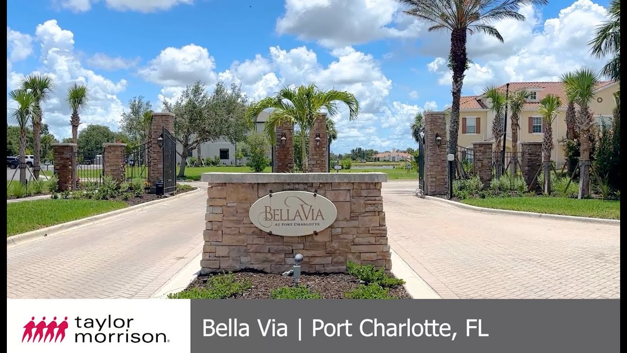 New Homes in Port Charlotte, FL | Welcome to Bella Via - YouTube