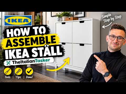 How to assemble IKEA STALL - EASY TUTORIAL-
