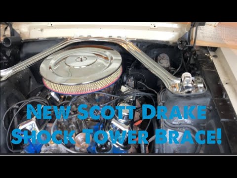 Scott Drake Chrome Export Brace Installation! - YouTube
