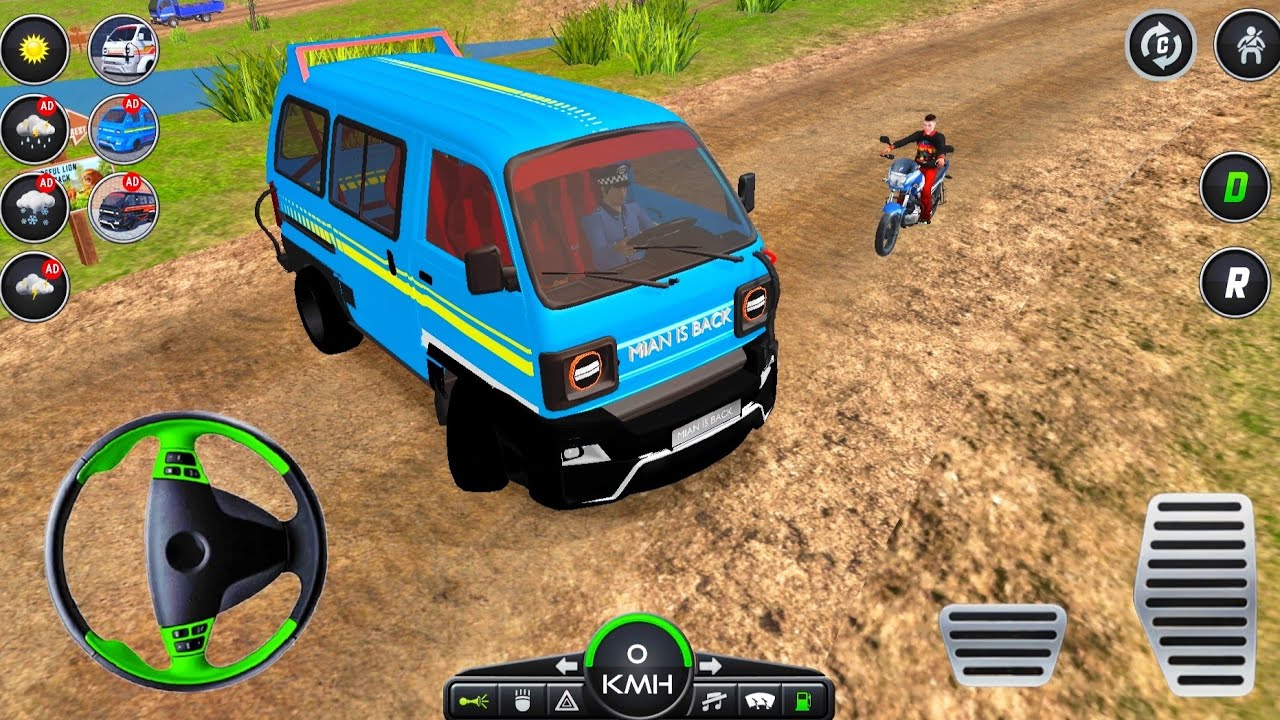 Real Coach Van Driving Games | Realistic Public Transport Minibus ...